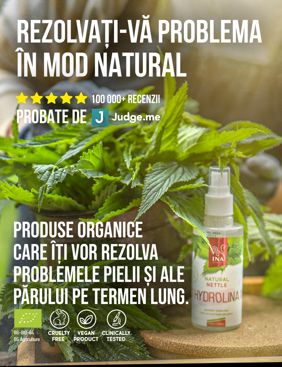 Magazin online de familie pentru cosmetice 100% Bio | InaEssentials.RO